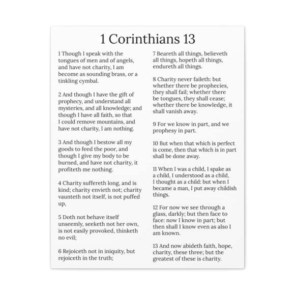 Express Your Love Gifts | Art | Scripture Sign Corinthians 13 Love ...